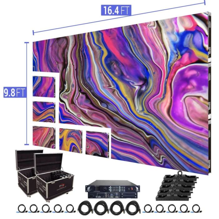 LED Video Wall Outdoor 16.4′ x 9.8′ P3.91mm Turn-key - Led Screen ...