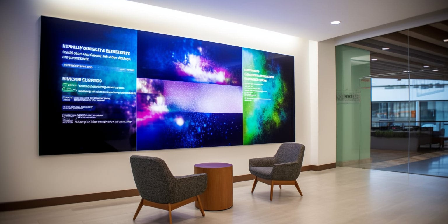 LED Walls for Corporate Office Lobbies - Led Screen Solutions Indoor ...